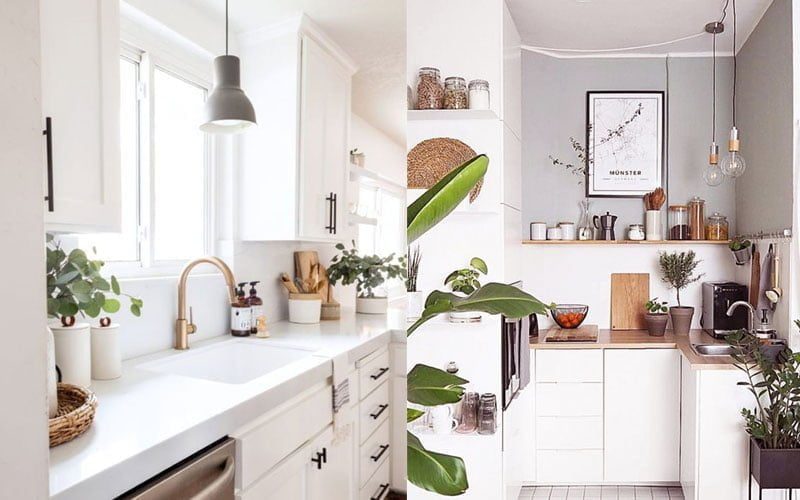 6 ide sempurna dan kecil untuk membuat dapur kecil terlihat lebih besar ...